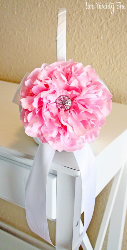 DIY Flower Girl Basket - Wedding Tutorial