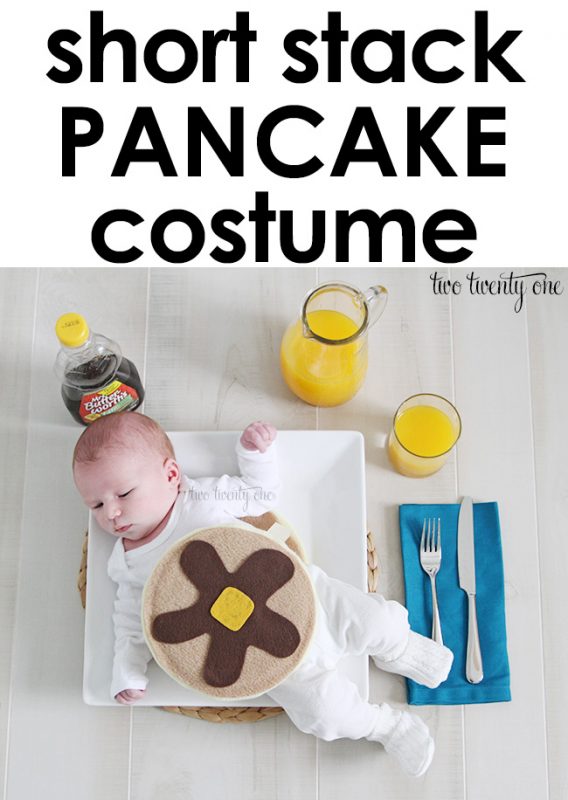 Baby Short Stack Pancake Costume