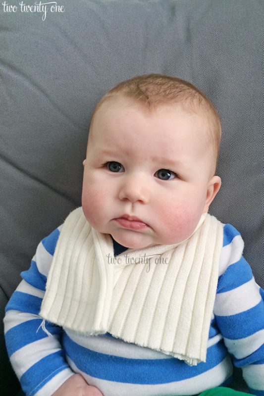 DIY Baby Infinity Scarf