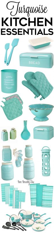 Turquoise Kitchen Decor & Appliances | Two Twenty One | Bloglovin’