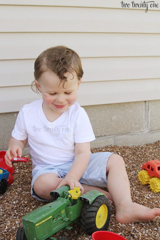 How To Make A Rock Box - A Sandbox Alternative