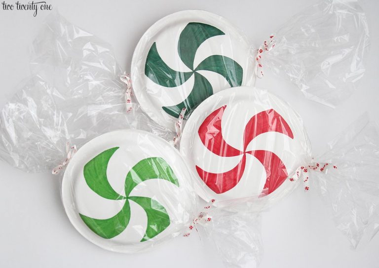 DIY Peppermint Decorations