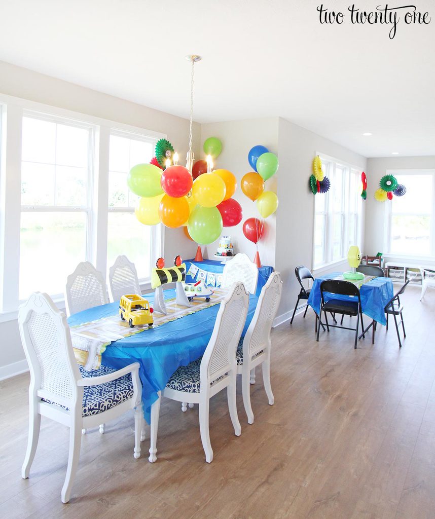 Transportation Birthday Party