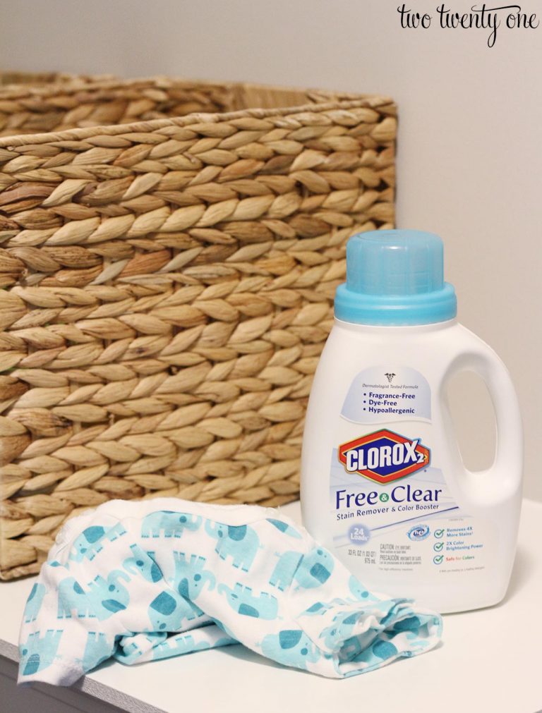 Baby Clothes Prep & Organization