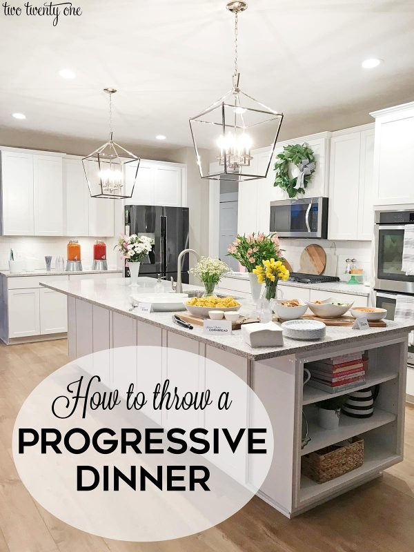 How to Throw a Progressive Dinner