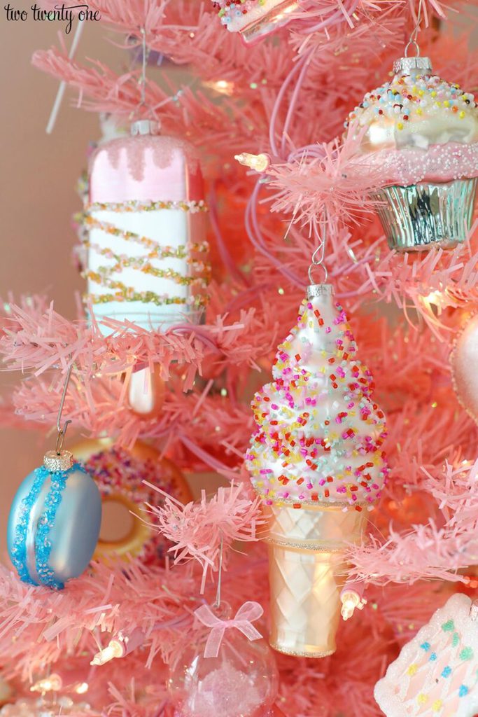 Sweet Treats Pink Christmas Tree