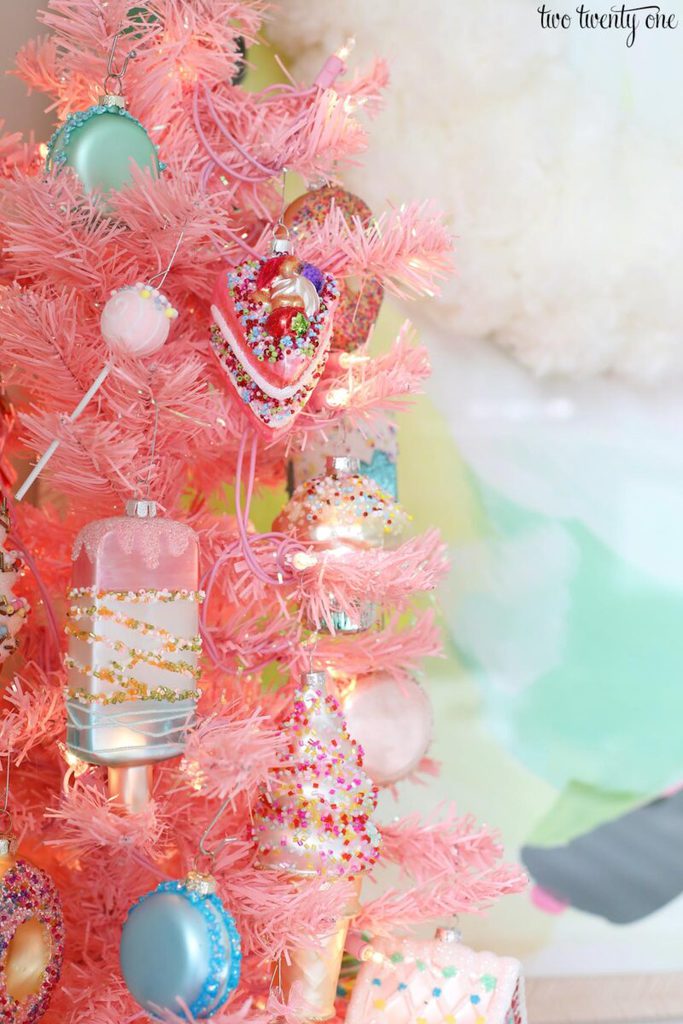 Sweet Treats Pink Christmas Tree