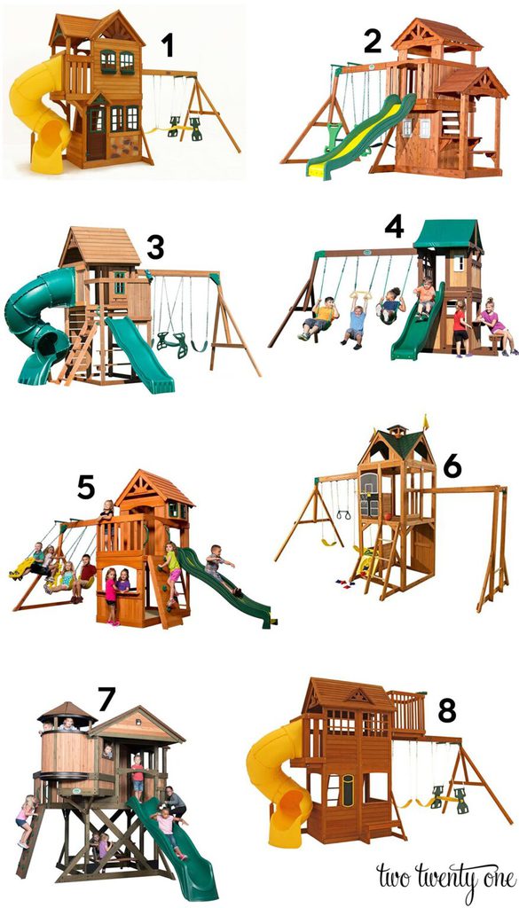 Wooden Outdoor Play Sets, Playhouses, and More