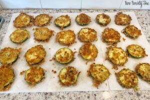 Crispy Parmesan Fried Zucchini