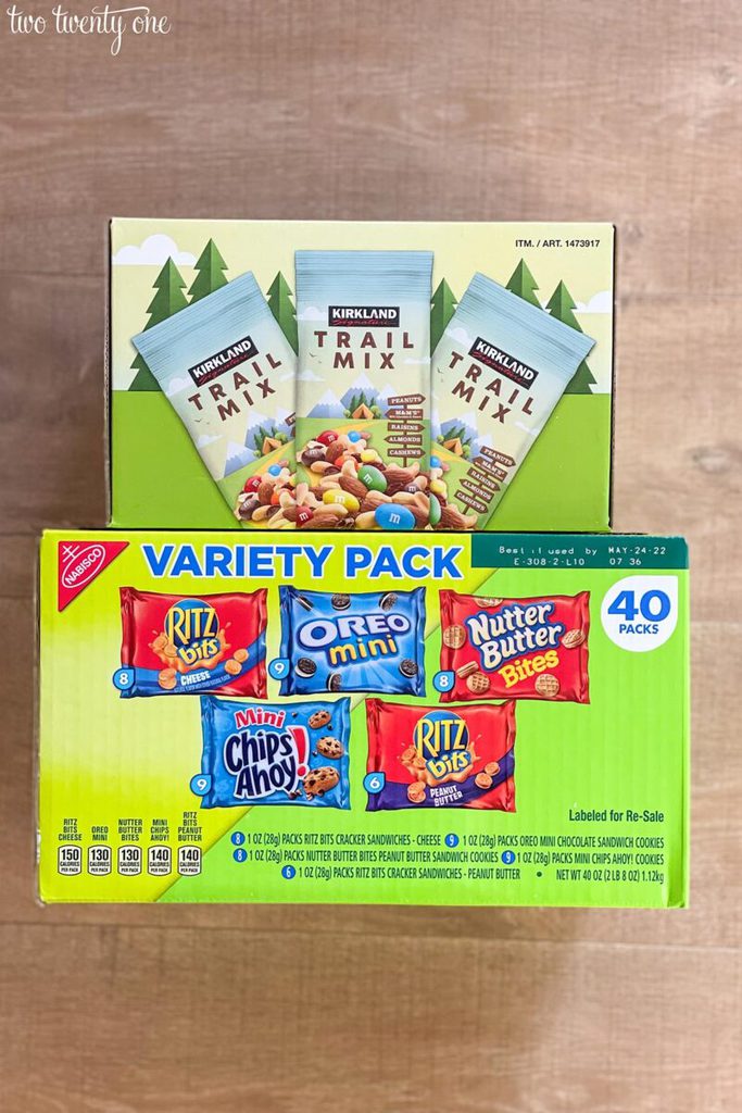 Delivery Driver Snack Basket + Free Thank You Sign